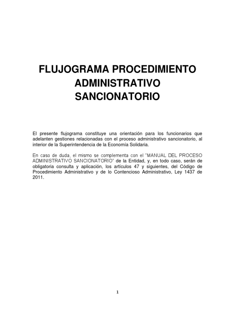 Procedimiento Administrativo Sancionatorio Definitivo | PDF | Apelación interlocutoria | Apelación