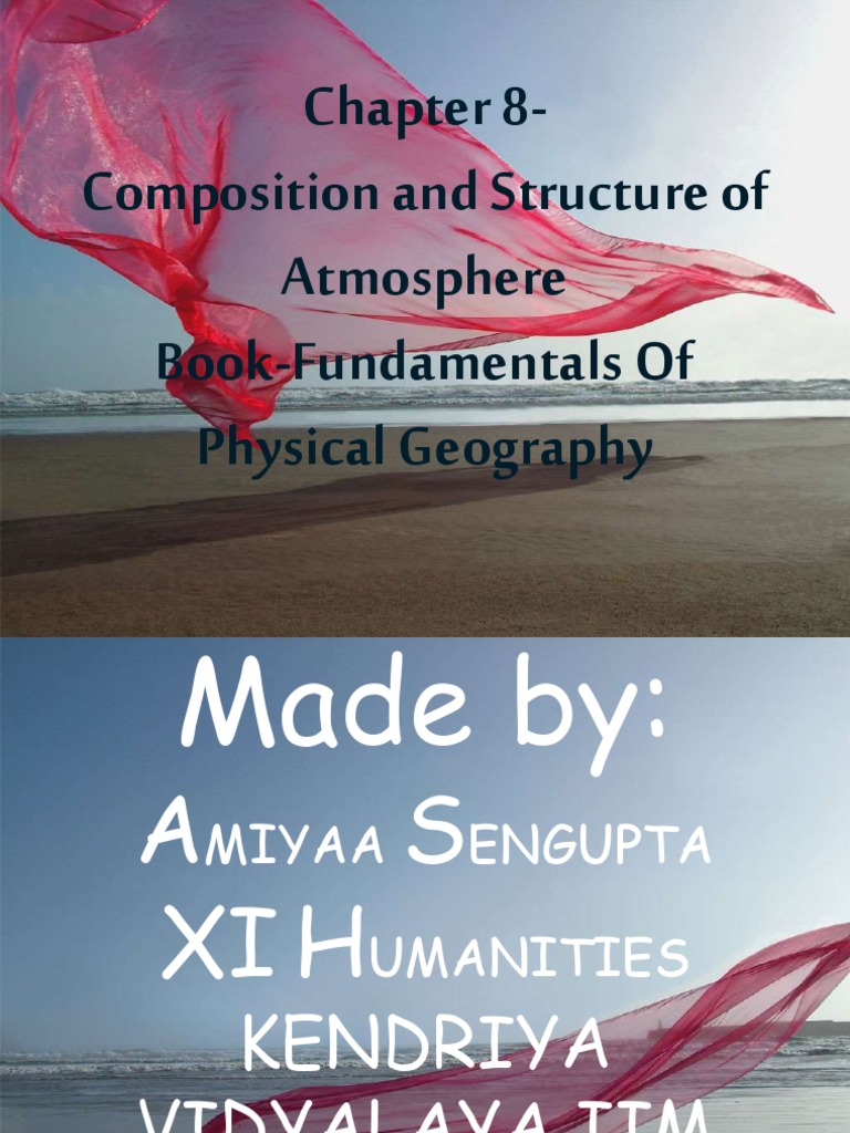 Chapter 8-Composition and Structure of Atmosphere Book-Fundamentals of ...