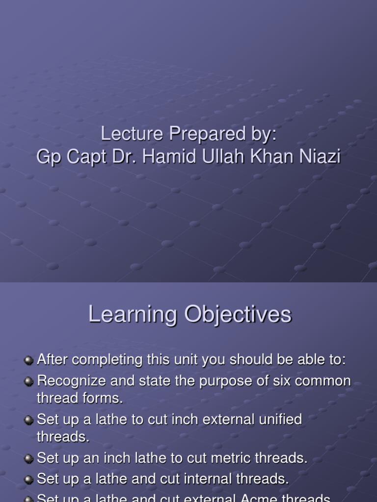 Lecture Prepared By: GP Capt Dr. Hamid Ullah Khan Niazi | PDF ...
