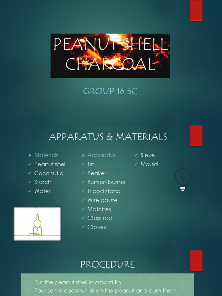 Peanut Shell Charcoal | PDF