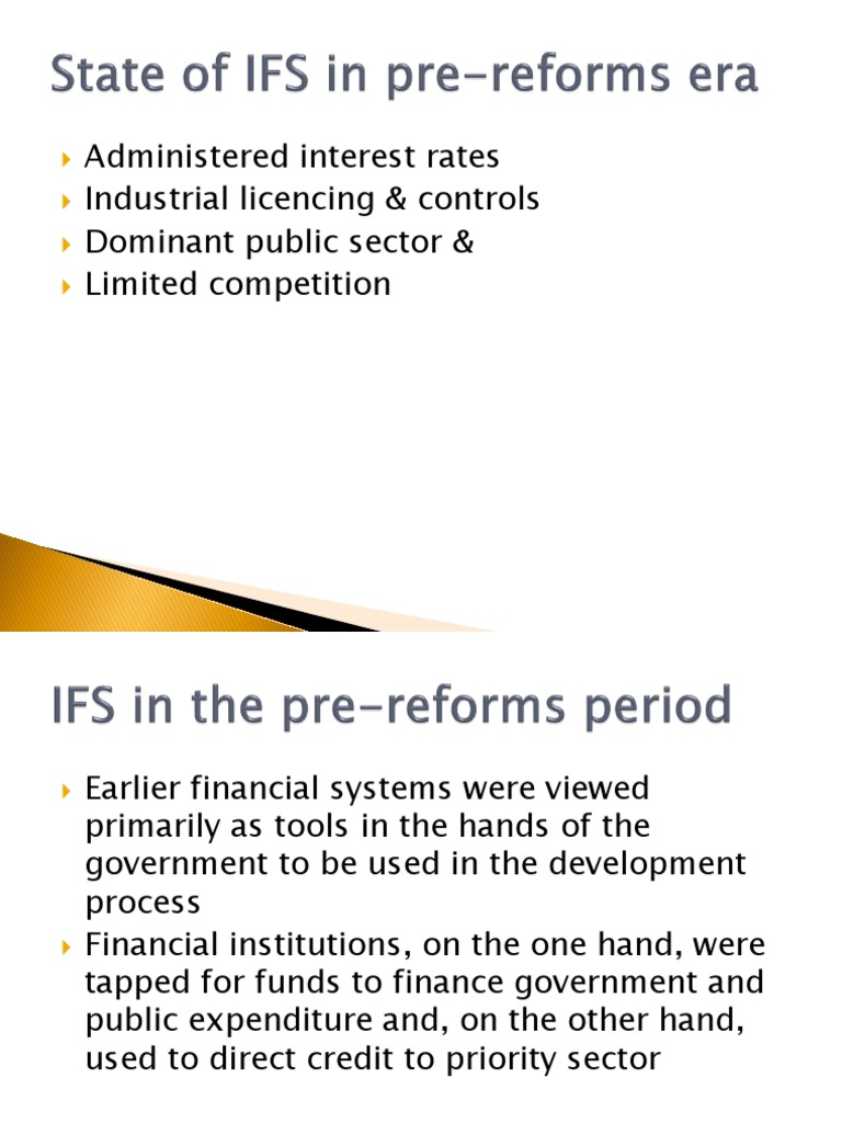 Administered Interest Rates Industrial Licencing & Controls Dominant ...
