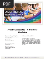 Frantic Assembly Techniques | PDF | Psychological Concepts