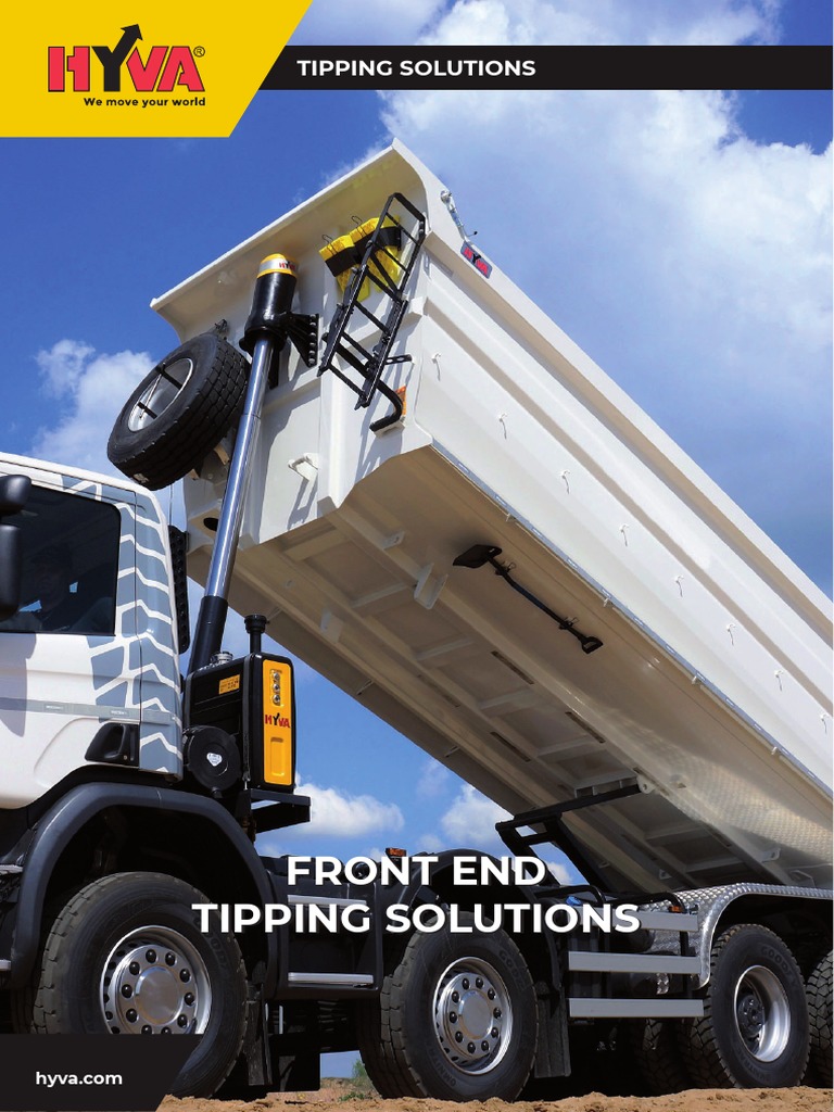 Hyva Tipping Frontend Brochure PDF | PDF | Bearing (Mechanical) | Pump