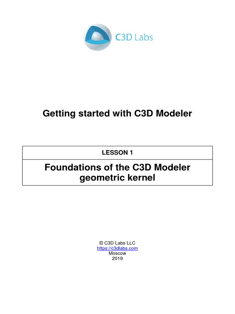 2019-C3D Modeler Start 01 Foundations | PDF | Ellipse | Library (Computing)