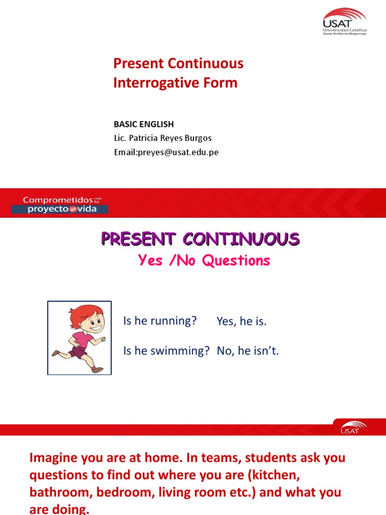 Present Continuous Part 2 | PDF