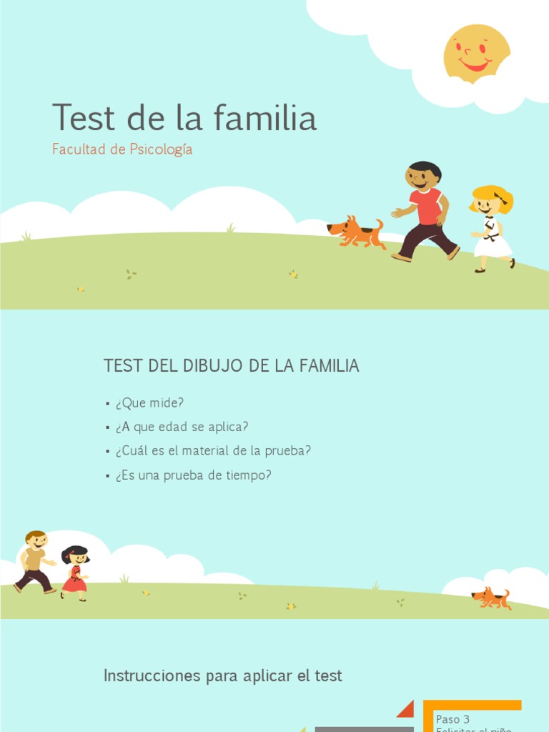 Test de la familia: Facultad de Psicología
