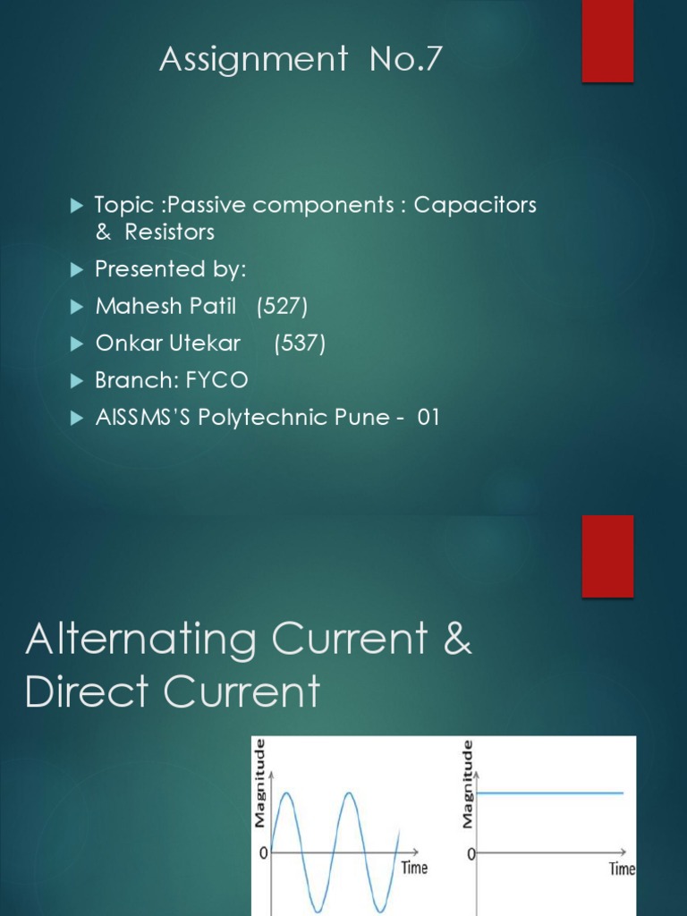 Passive Components in Electrical Circuits: An Overview of Capacitors ...