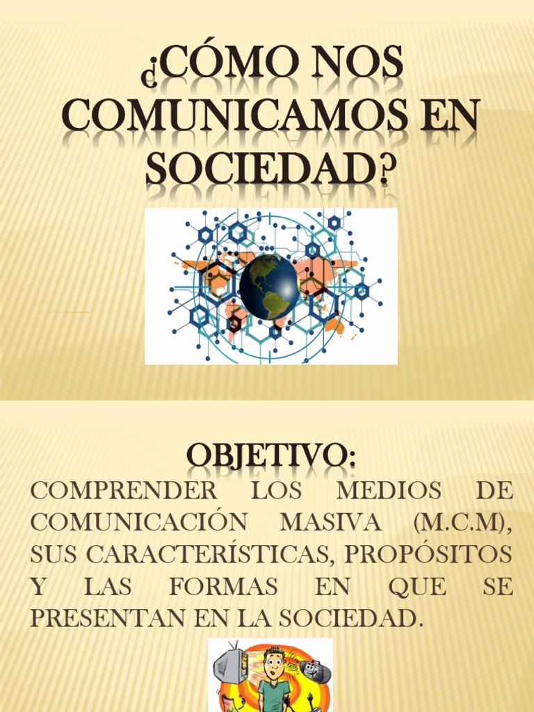 Cómo Nos Comunicamos en Sociedad | PDF | Medios de comunicación) | Radio