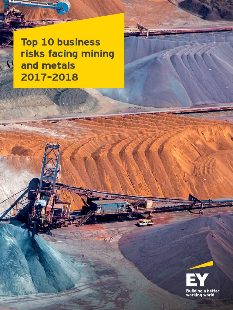 Ey Top 10 Business Risks Facing Mining and Metals 2017 2018 | PDF ...