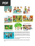 Present Continuous - Kahoot 2 | PDF