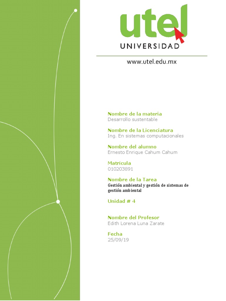 Tarea de La Semana 2 | PDF | Desarrollo sostenible | Sustentabilidad