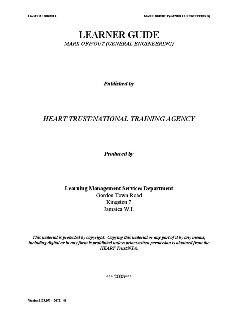 Mark Off Out | PDF | Competence (Human Resources) | Specification ...