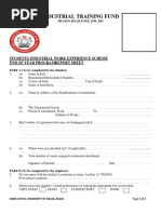 Itf Form 8 PDF | PDF