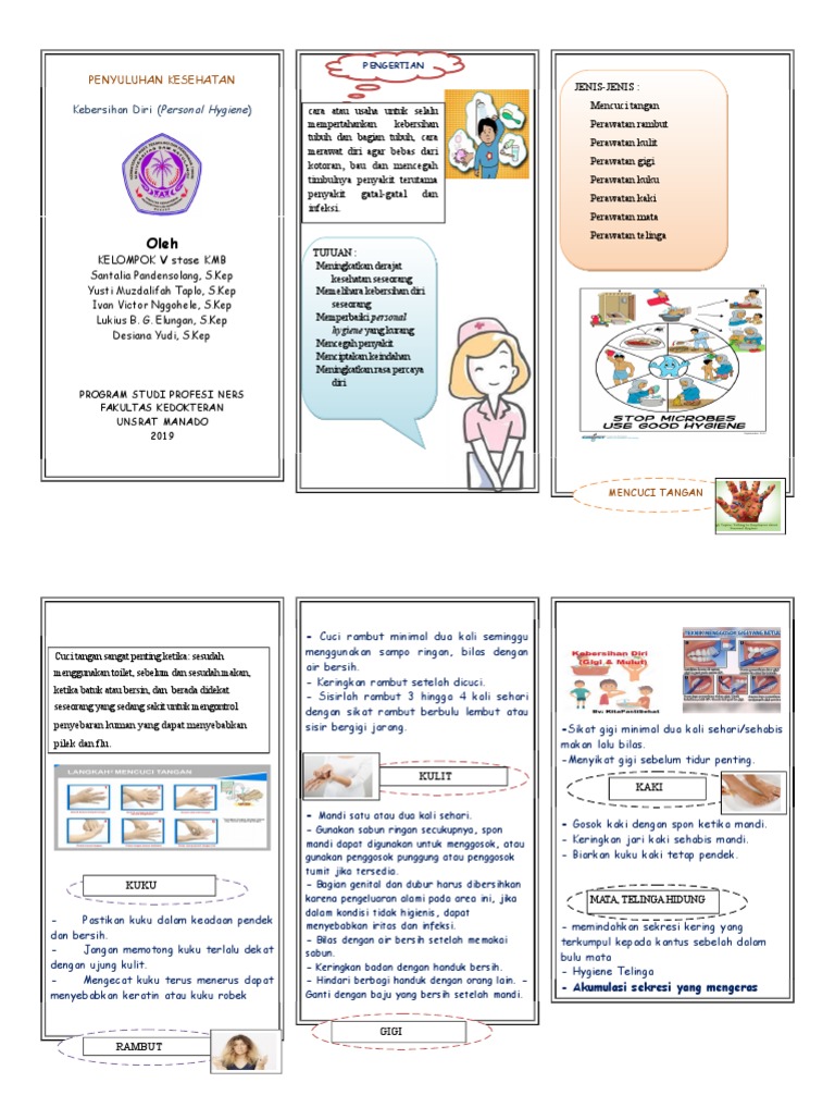 Leaflet Personal Hygiene | PDF