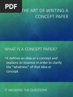 Concept Paper Project Proposal Sample | PDF | Agriculture | Oceans