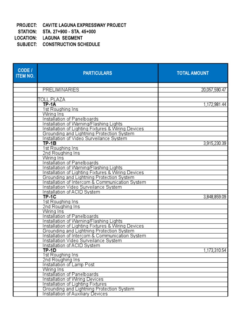 S-Curve As of Sept 12, 2019 | PDF | Lighting | Electrical Wiring
