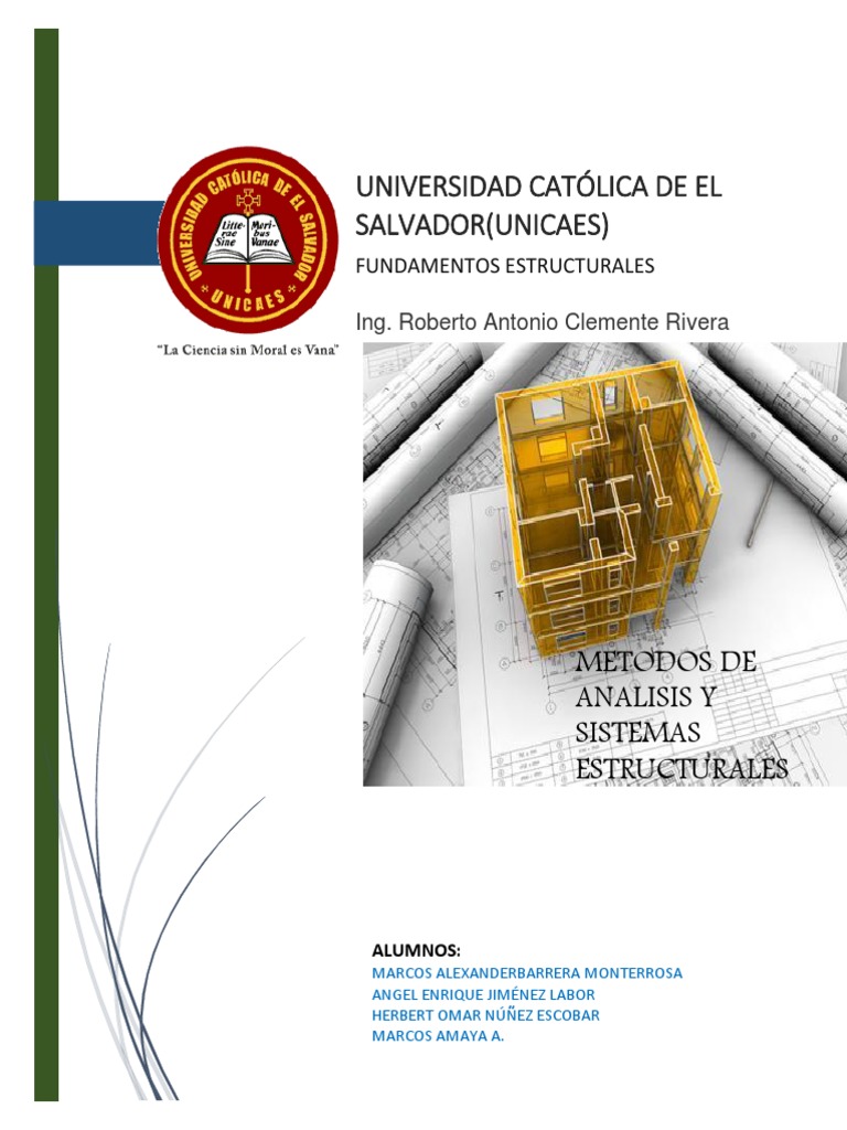 Metodos de Analisis y Sistemas Estructurales - Nuñez, Jimenez ...