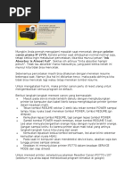 Cara Instal Printer Canon Ip2770 | PDF