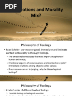 Max Scheler's Value Hierarchy Explained | PDF | Pleasure | Behavioural ...