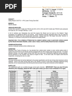 Ford Ranger Maintenance Schedule & Fluids | PDF | Motor Oil | Diesel Engine