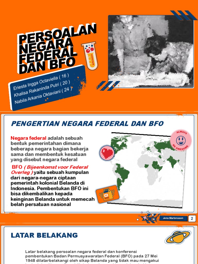 Persoalan Negara Federal Dan BFO | PDF