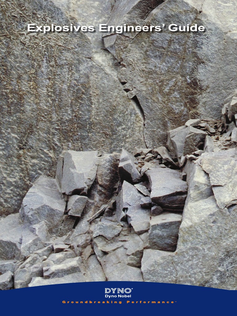 Dyno Nobel Explosive Engineer Guide PDF | PDF | Hazards | Green