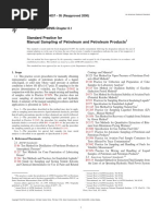 Astm D4057 | PDF | Petroleum | Water
