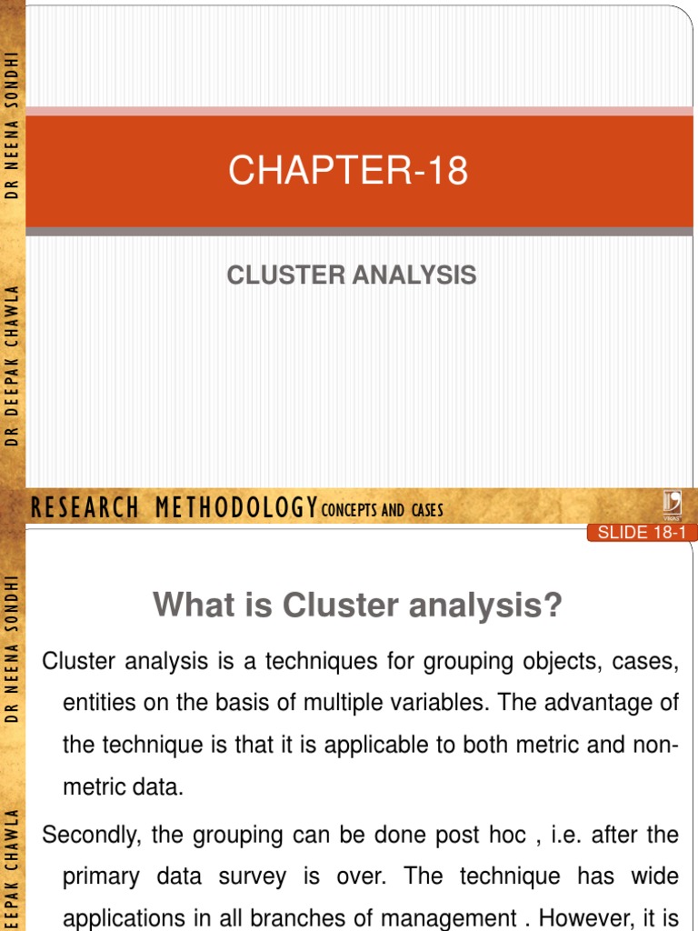 Cluster Analysis | PDF | Cluster Analysis | Data Analysis