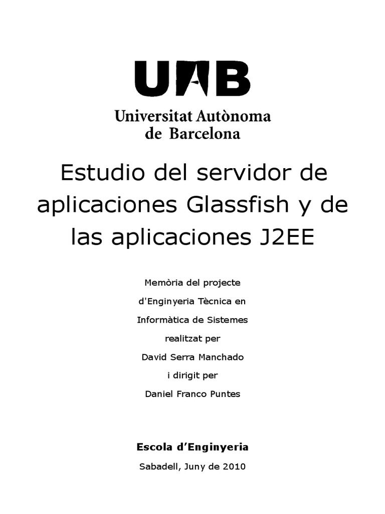 Java y Glassfish PDF | PDF | .NET Framework | Plataforma Java