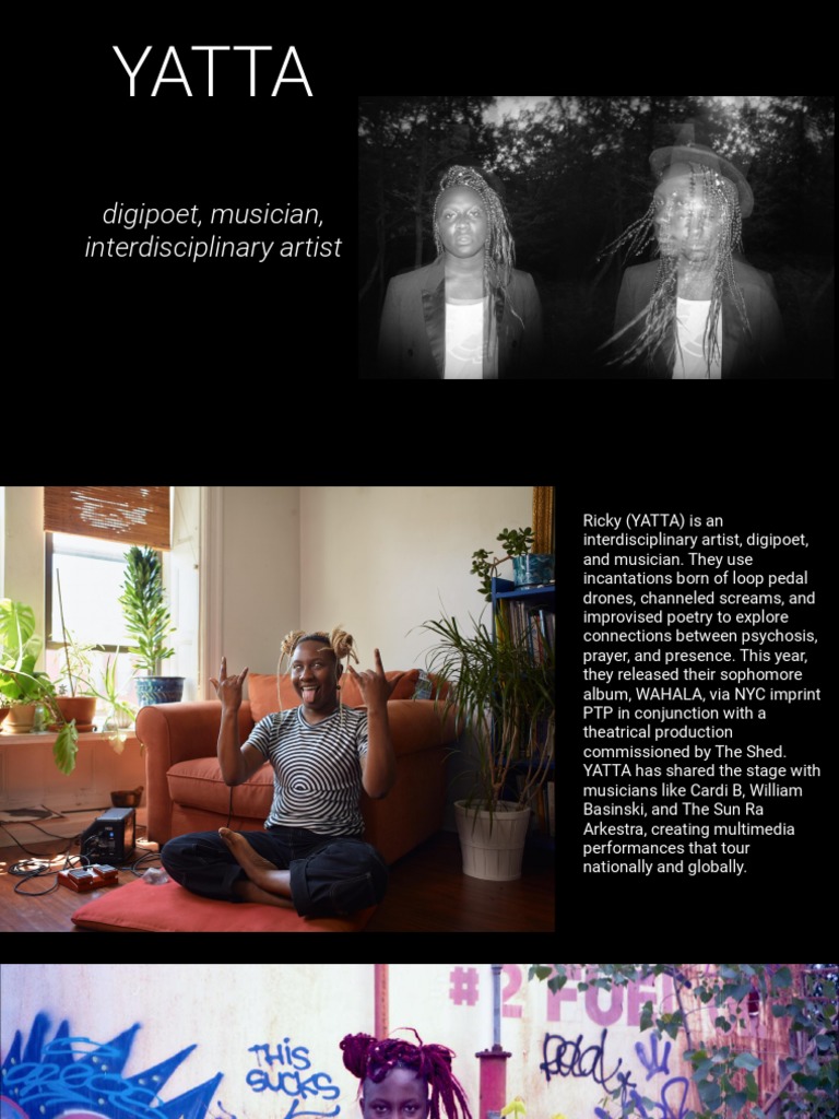 Yatta: Digipoet, Musician, Interdisciplinary Artist | PDF