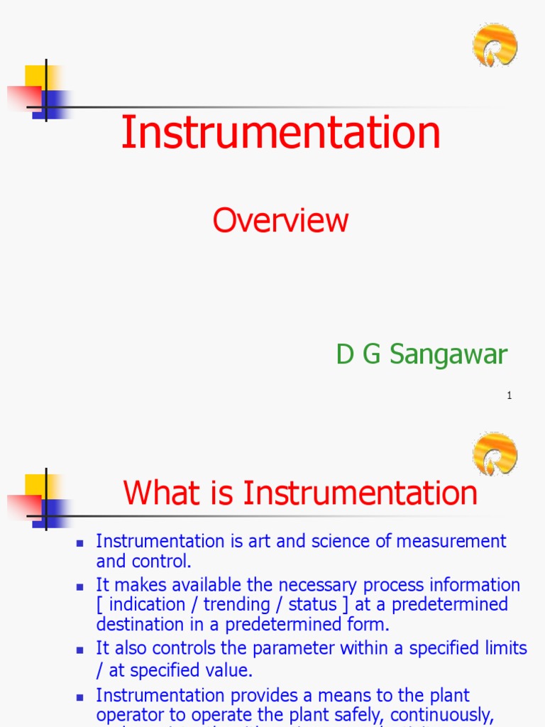 Instrumentation | PDF | Instrumentation | Programmable Logic Controller