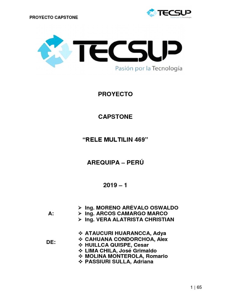 Proyecto Capstone Final PDF | PDF | Transformador | Energia electrica