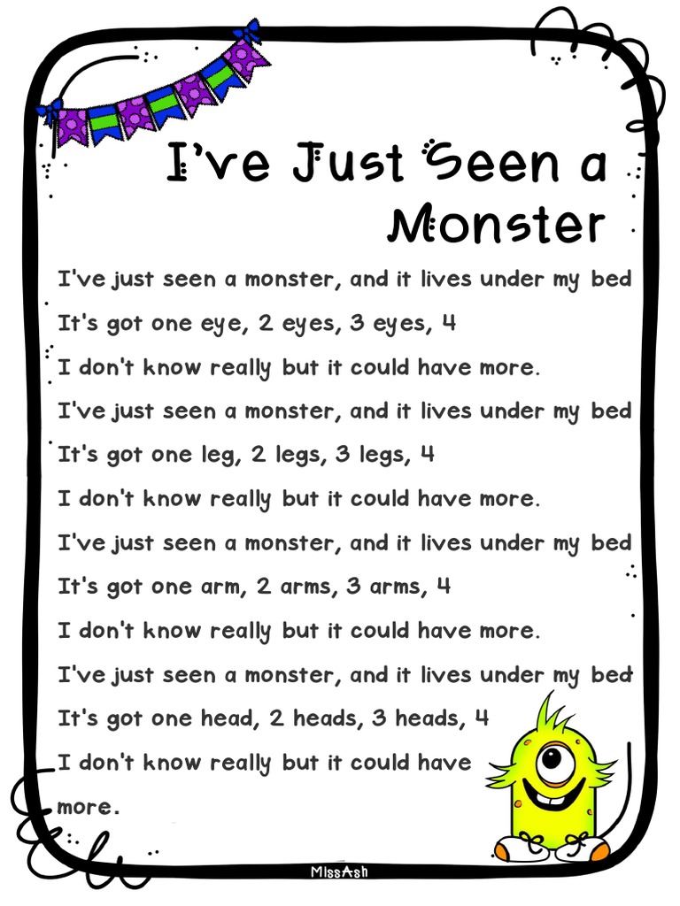 Monster Rhyme | PDF