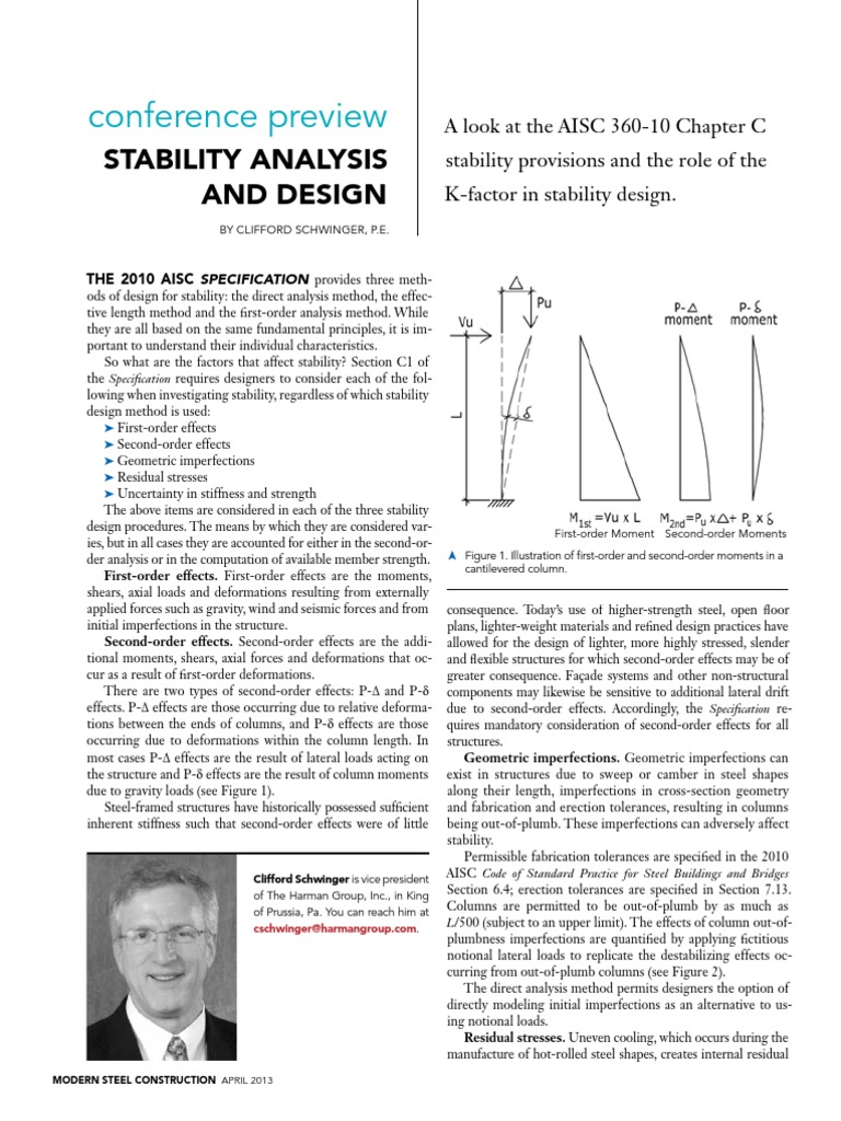 Understanding the Role of the K-Factor in Stability Design According to ...