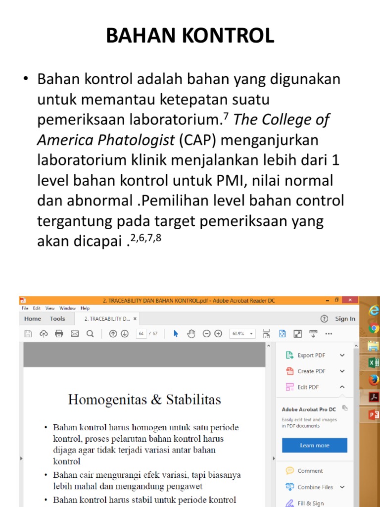 Bahan Kontrol V | PDF