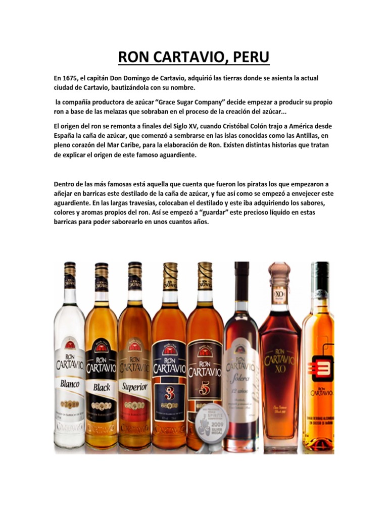 Ron Latino | PDF | Bebidas Destiladas | Bebida