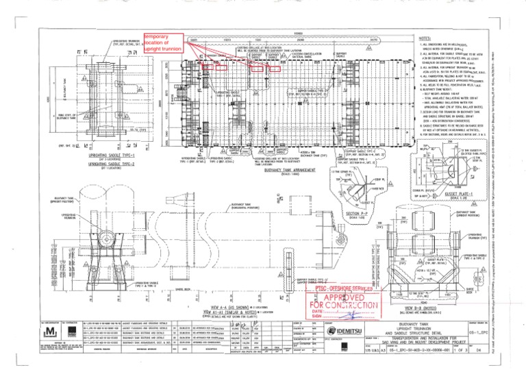 05-1 - EPC-SV-MCD-2-XX-00066-001 To 003-Buoyancy Tank Upright Trunnion ...