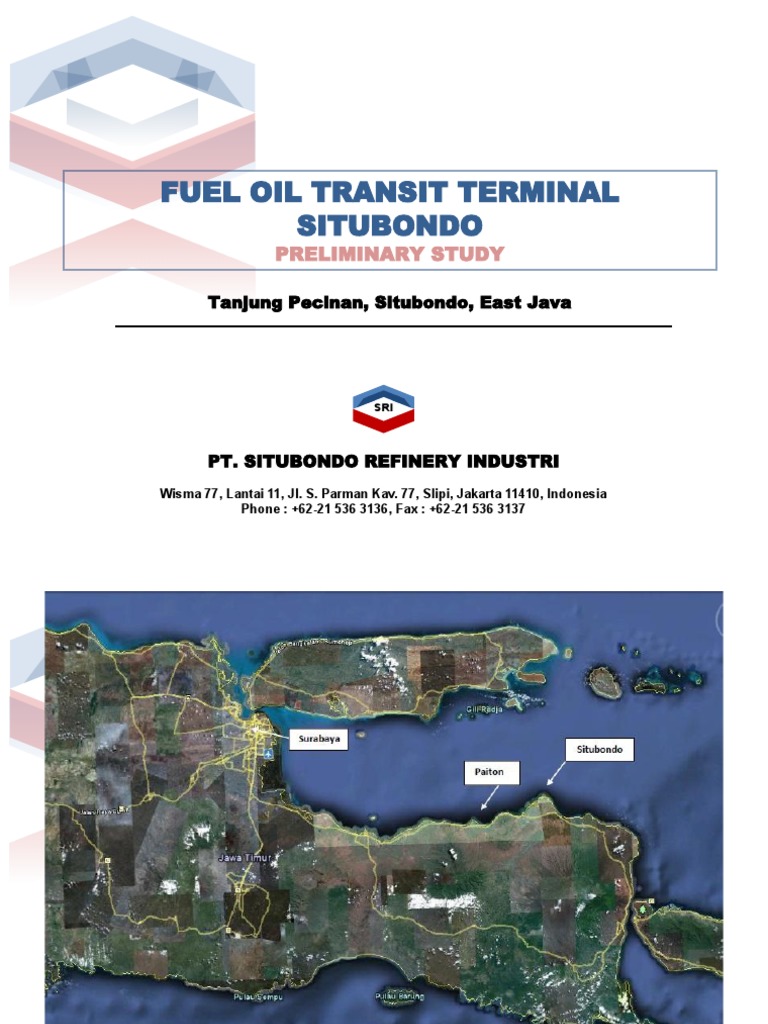 Fuel Oil Transit Terminal Situbondo: Preliminary Study | PDF | Fuel Oil ...