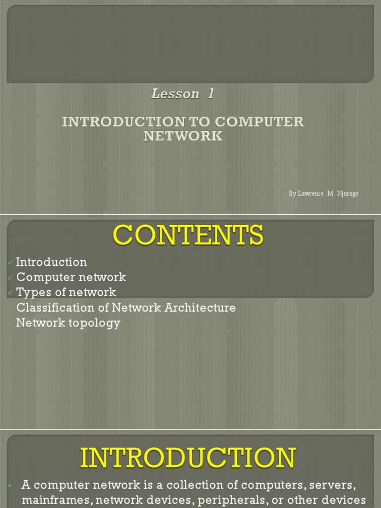 Computer Networks | PDF | Network Topology | Local Area Network