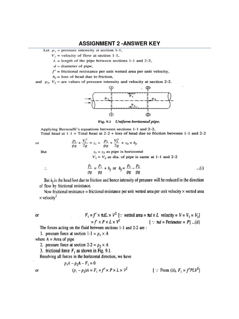 Assignment 2 - Answer Key | PDF