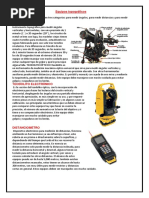 Instrumentos de Topografía: Tránsito y Más | PDF | Topografía | Equipo