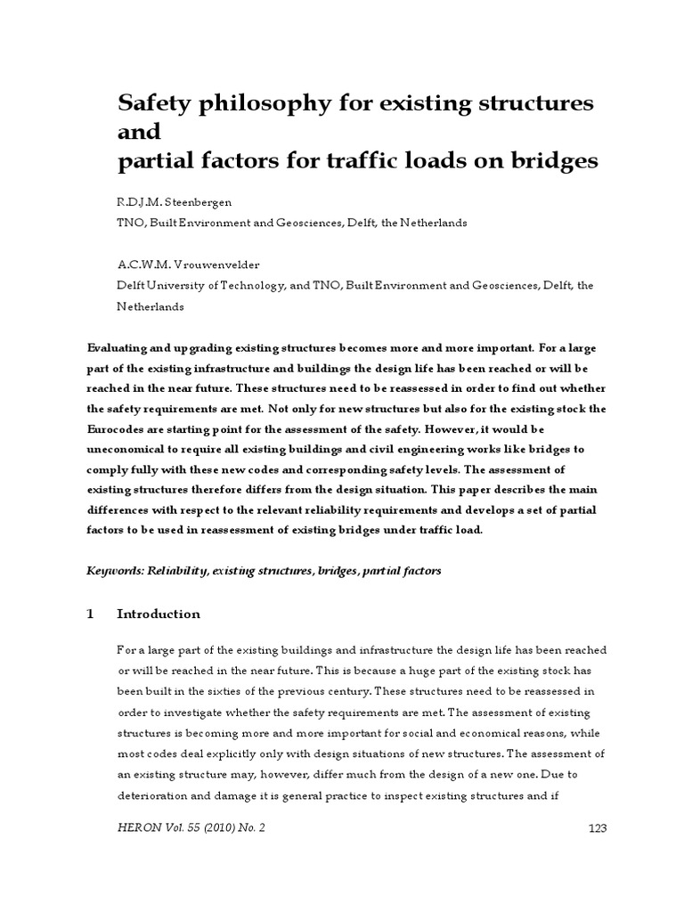 Partial Safety Factors | PDF | Reliability Engineering | Safety