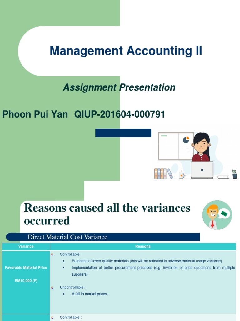 Management Accounting II: Assignment Presentation | PDF | Management ...