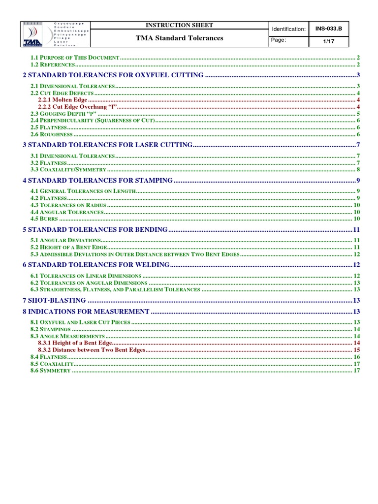 Dimensional and Geometrical Tolerances in Manufacturing - Short | PDF ...