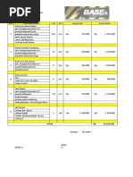 Contoh Template RAB (Rencana Anggaran Biaya) Untuk Sebuah Restoran | PDF