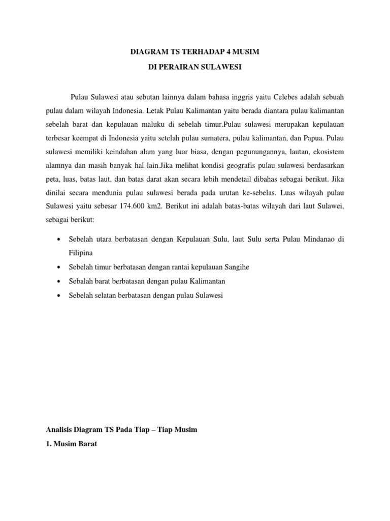 Diagram Ts Terhadap 4 Musim | PDF | Ilmu Sosial | Kajian Bahasa Asing