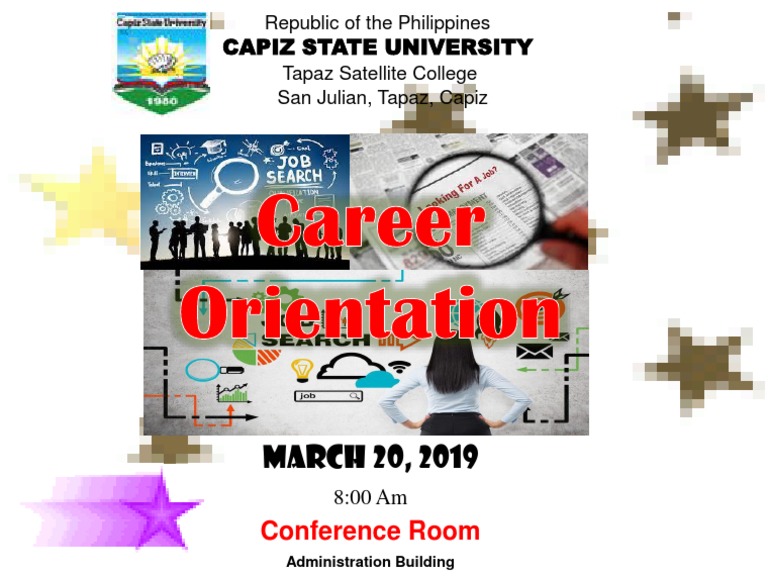 Career Orientation Backdrop | PDF