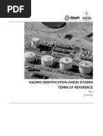 Template Hazid Report | PDF | Natural Gas | Hazards
