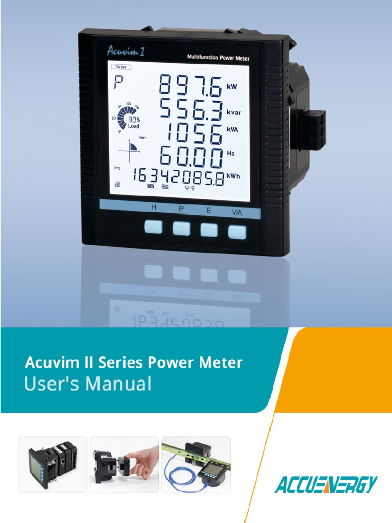 Acuvim II | PDF | Electromagnetism | Electrical Engineering