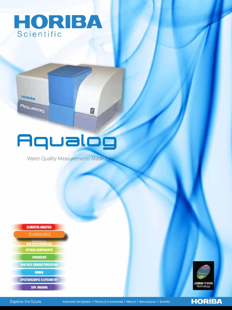 Aqualog: Water Quality Measurements Made Easy | PDF | Ultraviolet ...